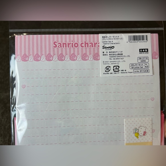 Sanrio | Office | Sanrio Characters Dessert Letter Stationery Set Japan ...